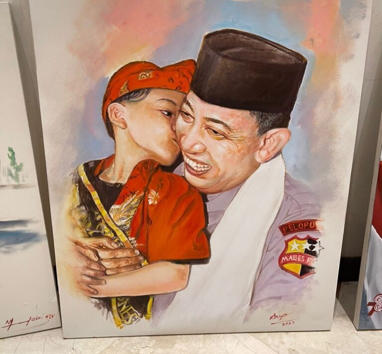 Meriahkan HUT ke-78 RI, Lemdiklat Polri Gelar Lomba Lukis | DAILYPOST.ID