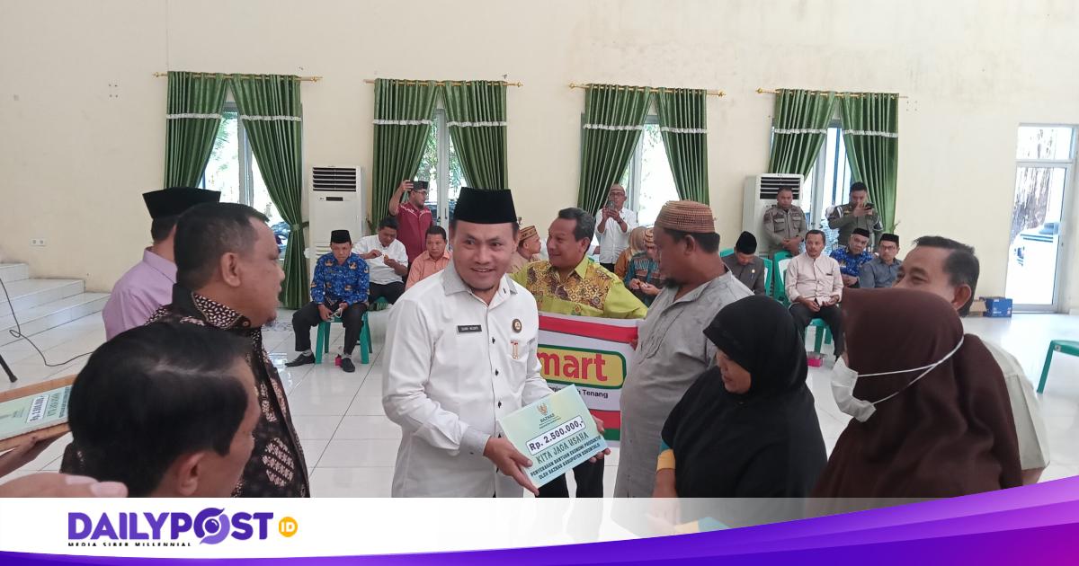 Puluhan Masyarakat Terima Bantuan Modal Usaha dari Basnaz Kabupaten ...