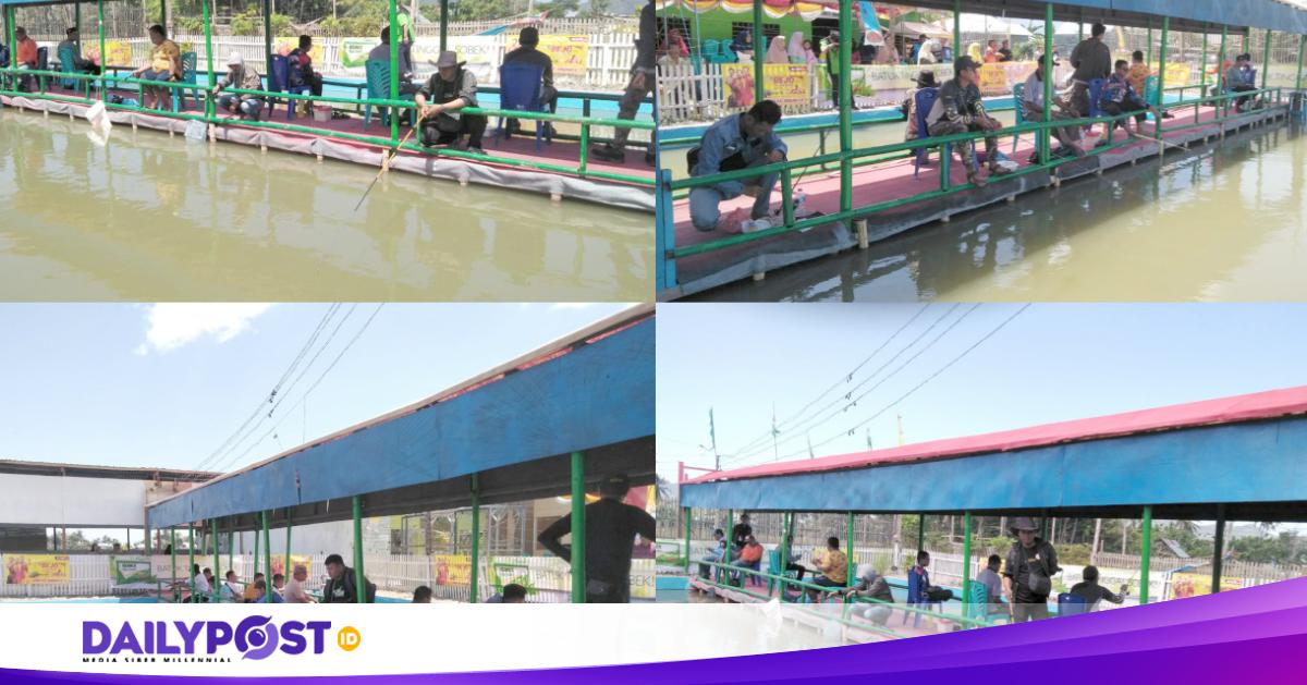 Meriahnya Lomba Pancing Piala Walikota Gorontalo 2023 di Kolam ...