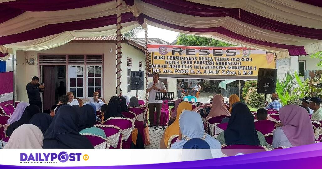 Di Hadapan Paris Jusuf, Masyarakat Desa Bulota Sampaikan Permohonan ...