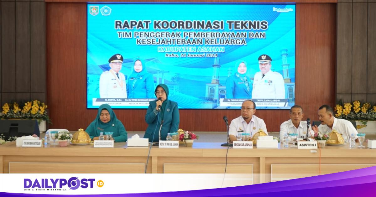 Ini Rakornis Perdana PKK Asahan di 2024 | DAILYPOST.ID