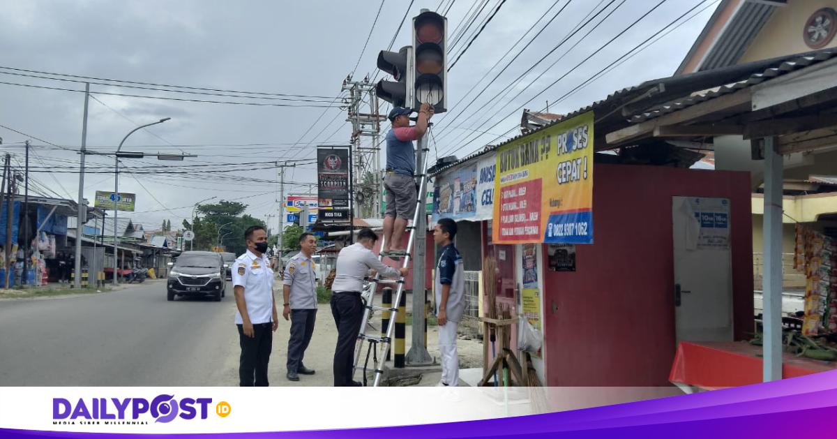 Optimalkan Arus Lalu Lintas: Dishub Gorontalo Lakukan Perbaikan Traffic ...